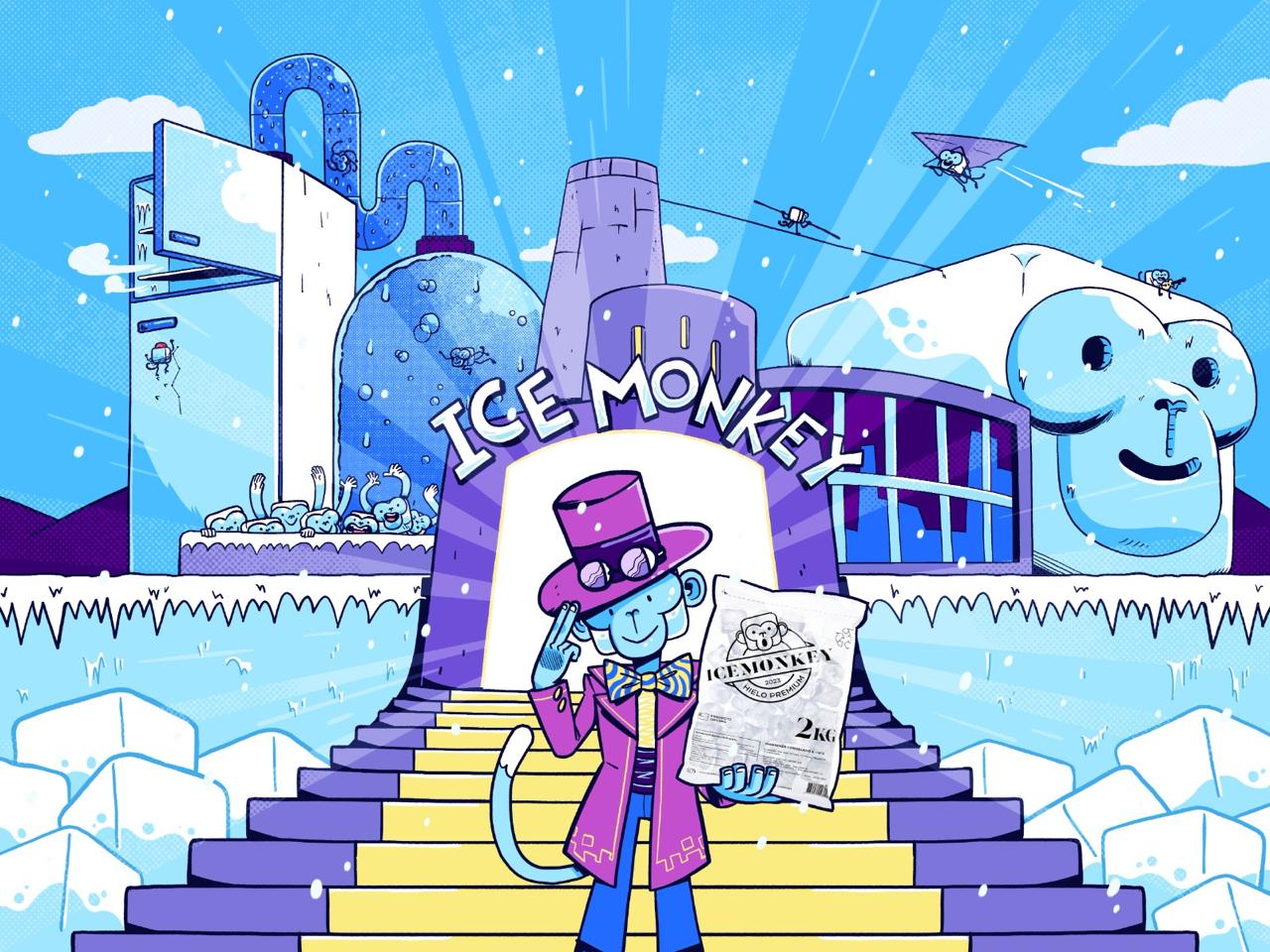IceMonkey - Fábrica y Distribuidora de Hielo Premium en Chile
